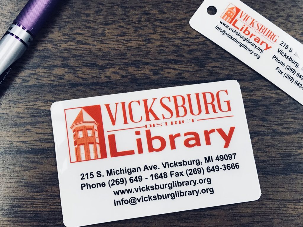 Getting a Library Card – Vicksburg District Library